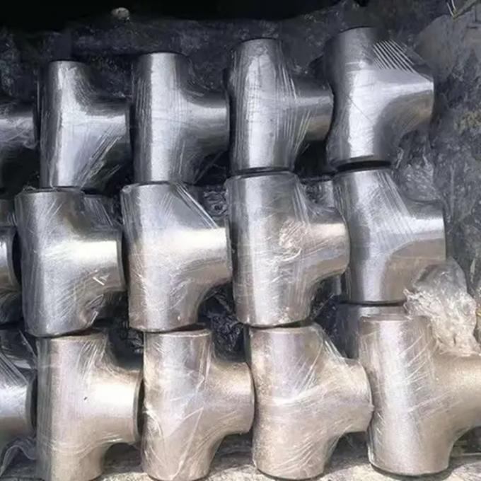 Bulge Forming Ss 304 316l Stainless Steel Pipe Fittings Forging Welded Tees