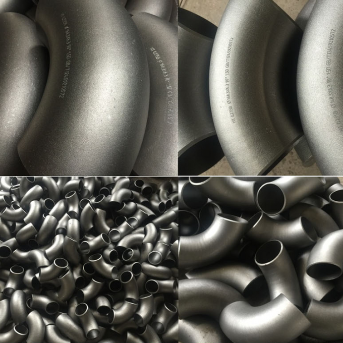 A234 WPB Hot Pushing Long Radius Pipe Elbow Dn100 Carbon Steel Pipe ...
