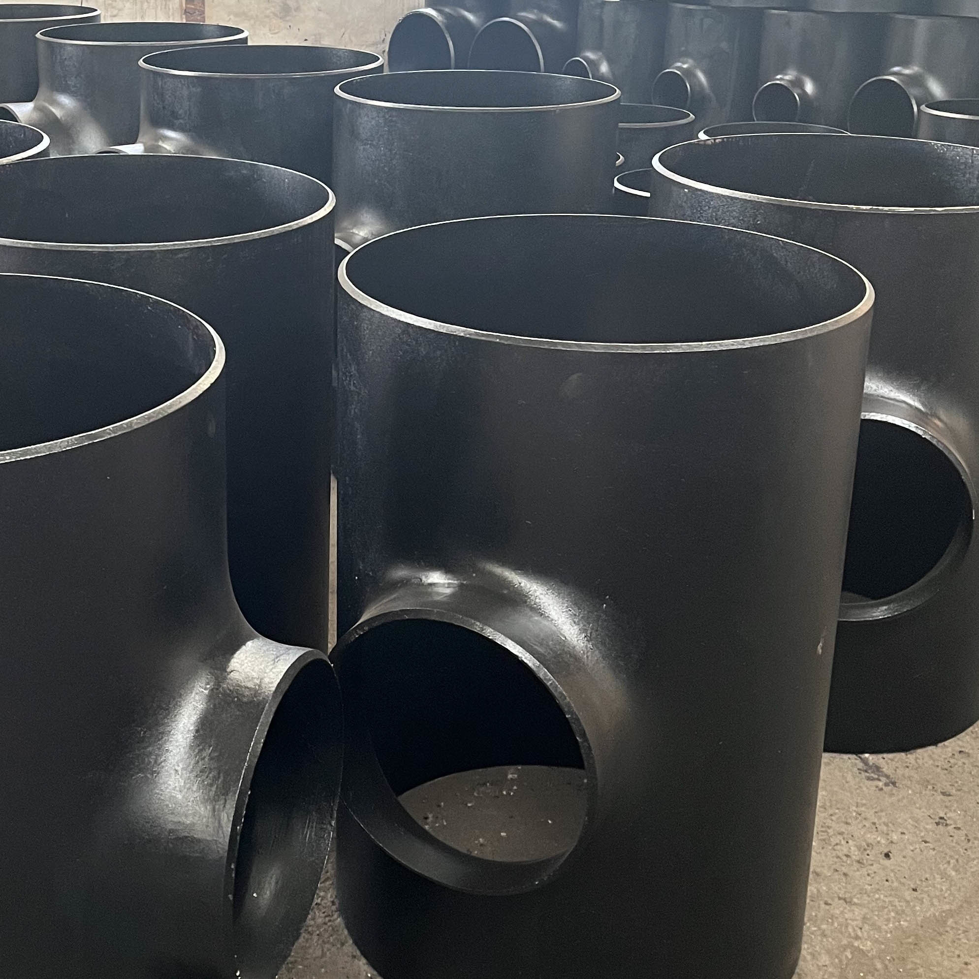 Threaded Carbon Steel Tees Connection Threaded Payment T/T Wooden Cases